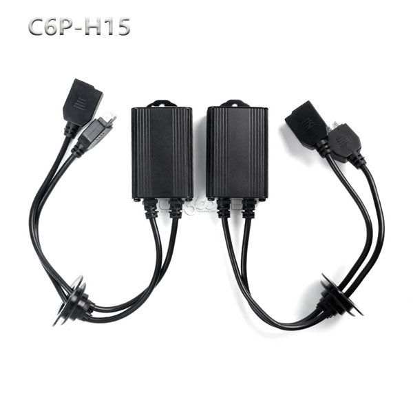 C6P LED Decoder H15 Intelligent Canbus Adapter for Headlights – CN360 LED
