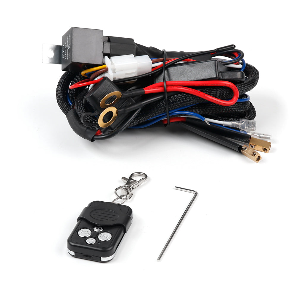 R2 Series 2.0M 12AWG Auxiliary Light Remote Control Wiring Harness 320W ...