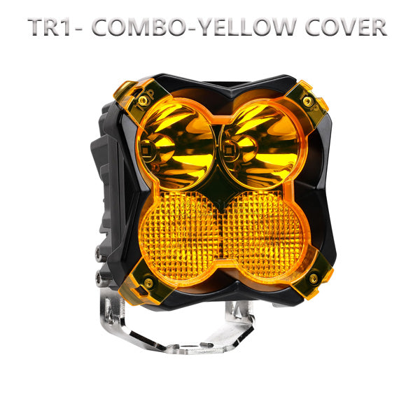 Yellow Lens Cover 5 Inch Spot Beam Off-Road LED Light Wholesale – CN360 LED